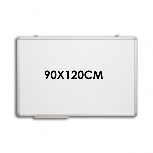 WHITE BOARD 90X120 MAGNETIC ALUM.FRAME - OfficeTeq
